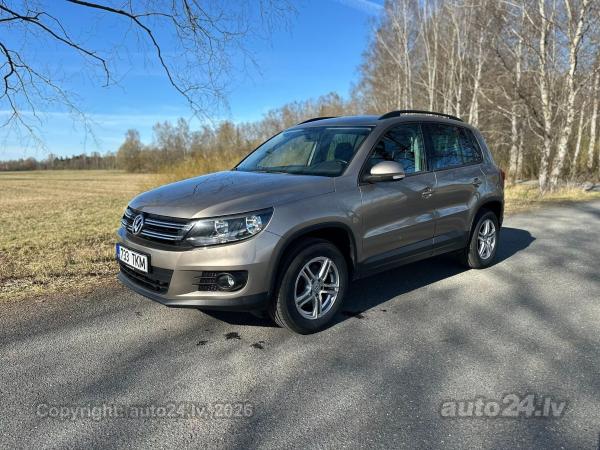 Beige Volkswagen Tiguan 2013 in Tartu, with an engine capacity of 1.40 L and mileage of 74 thousand km for 9900 €, photo 2 on AUTOMOTO.COM.LV