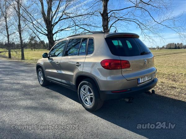 Beige Volkswagen Tiguan 2013 in Tartu, with an engine capacity of 1.40 L and mileage of 74 thousand km for 9900 €, photo 3 on AUTOMOTO.COM.LV