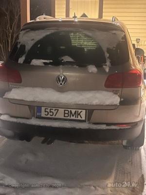 Smilšu krāsa Volkswagen Tiguan 2014 Tallina, ar dzinēja tilpumu 1.40 L un nobraukumu 102 tūkst. km par 8100 €, foto  vietnē AUTOMOTO.COM.LV
