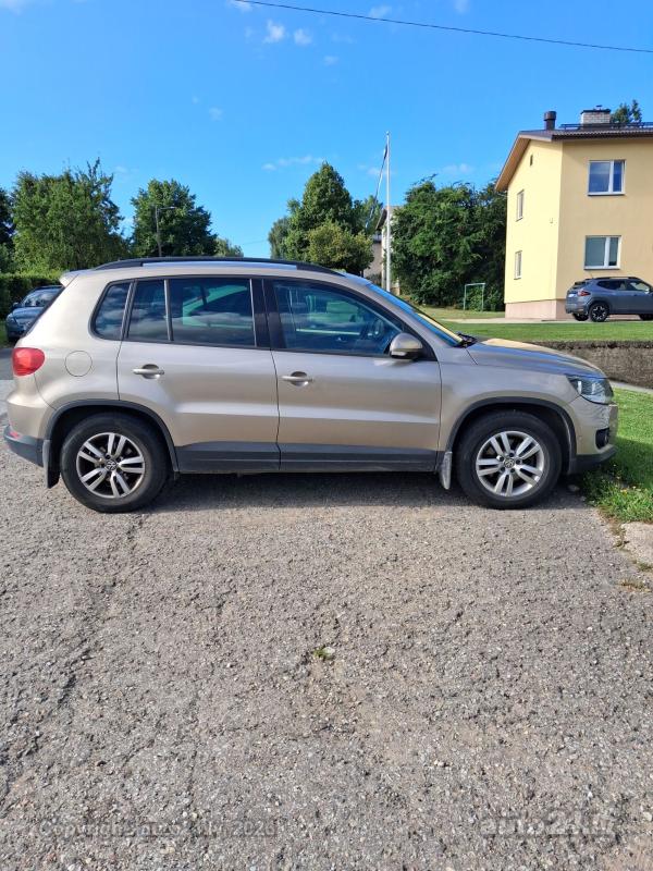 Smilšu krāsa Volkswagen Tiguan 2014 Elva, ar dzinēja tilpumu 1.40 L un nobraukumu 224 tūkst. km par 6990 €, foto 2 vietnē AUTOMOTO.COM.LV