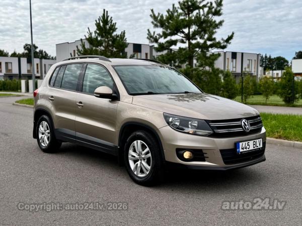 Beige Volkswagen Tiguan 2014 in Tartu, with an engine capacity of 1.40 L and mileage of 224 thousand km for 6990 €, photo 1 on AUTOMOTO.COM.LV