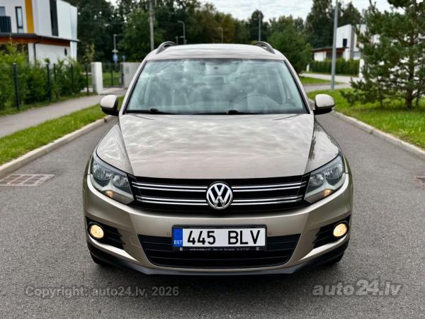 Beige Volkswagen Tiguan 2014 in Tartu, with an engine capacity of 1.40 L and mileage of 224 thousand km for 6990 €, photo 3 on AUTOMOTO.COM.LV
