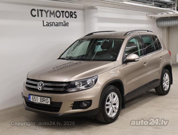 Beige Volkswagen Tiguan 2016 in Tallinn, with an engine capacity of 1.40 L and mileage of 85 thousand km for 11900 €, photo 1 on AUTOMOTO.COM.LV