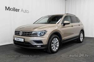 Beige Volkswagen Tiguan 2018 in Tallinn, with an engine capacity of 2.00 L and mileage of 143 thousand km for 18500 €, photo  on AUTOMOTO.COM.LV