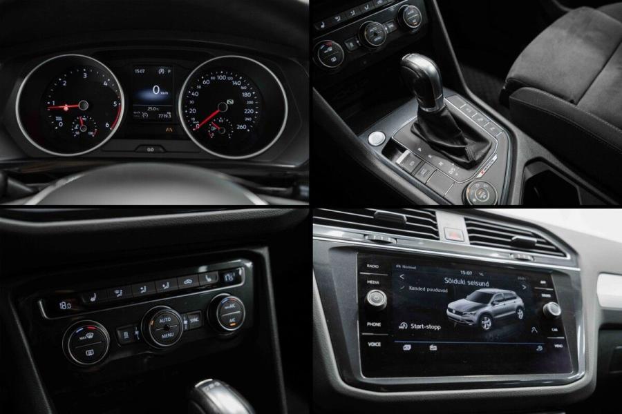 Smilšu krāsa Volkswagen Tiguan 2018 Tallina, ar dzinēja tilpumu 2.00 L un nobraukumu 143 tūkst. km par 18500 €, foto 14 vietnē AUTOMOTO.COM.LV