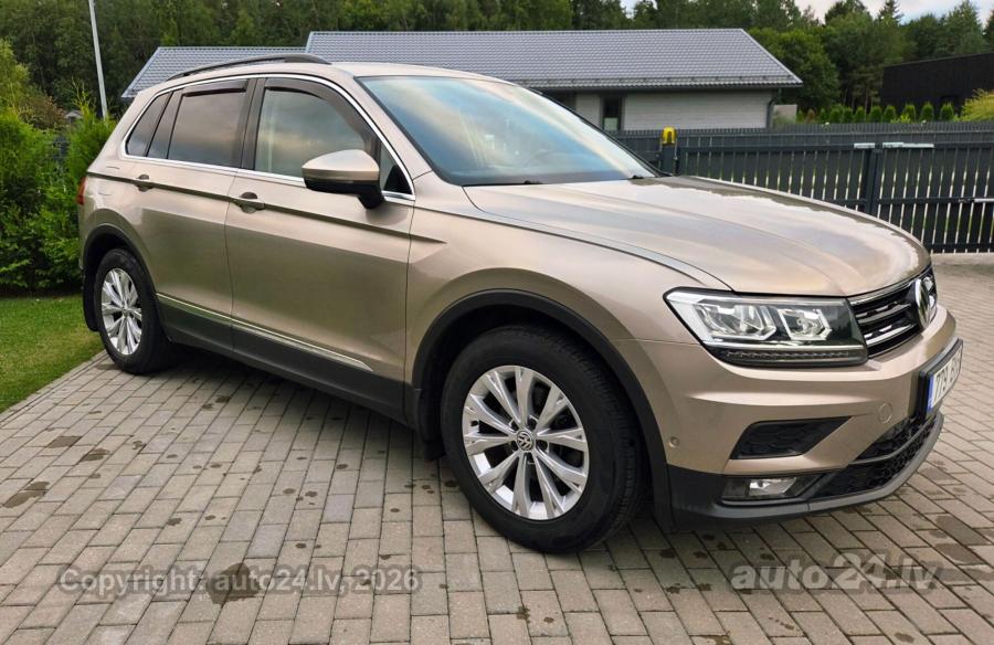 Smilšu krāsa Volkswagen Tiguan 2018 Tallina, ar dzinēja tilpumu 1.40 L un nobraukumu 68 tūkst. km par 19000 €, foto 5 vietnē AUTOMOTO.COM.LV