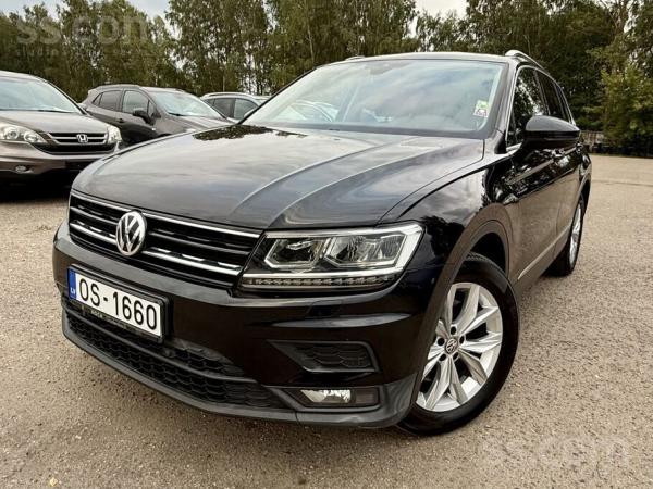Volkswagen Tiguan 2017 Rīga vietnē Melns Volkswagen Tiguan 2017 Rīga, ar dzinēja tilpumu 2.00 L un nobraukumu 0 tūkst. km par 12990 €, foto 1 vietnē AUTOMOTO.COM.LV
