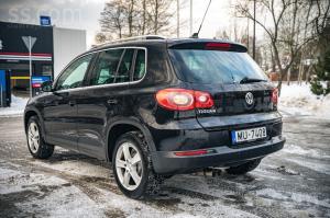 Black Volkswagen Tiguan 2007 in Riga, with an engine capacity of 1.40 L and mileage of 0 thousand km for 4990 €, photo 6 on AUTOMOTO.COM.LV