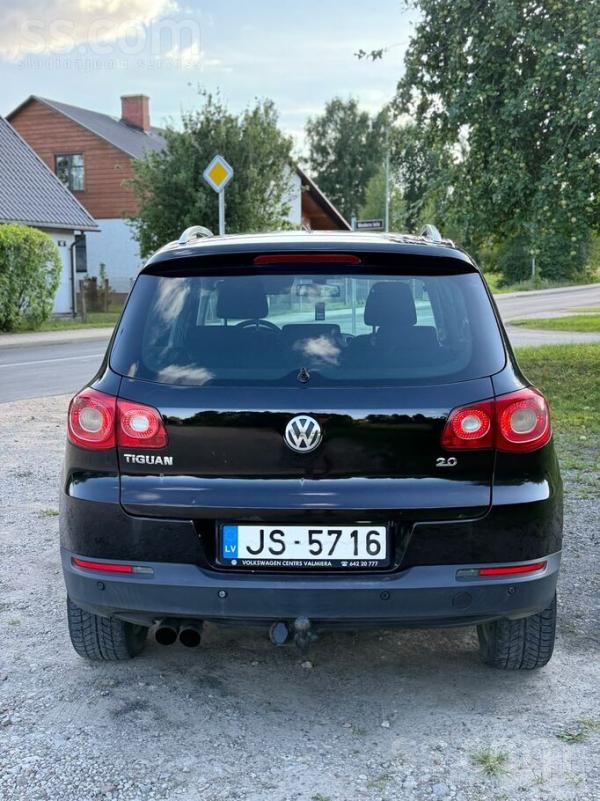 Melns Volkswagen Tiguan 2007 Kuldīga, ar dzinēja tilpumu 2.00 L un nobraukumu 368 tūkst. km par 3200 €, foto 6 vietnē AUTOMOTO.COM.LV
