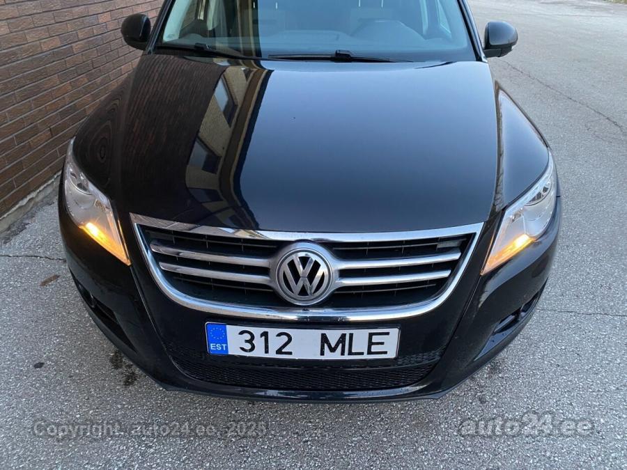 Black Volkswagen Tiguan 2008 in Tartu, with an engine capacity of 1.40 L and mileage of 159 thousand km for 6450 €, photo 6 on AUTOMOTO.COM.LV