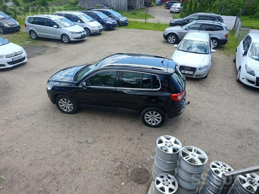 Melns Volkswagen Tiguan 2008 Rēzekne, ar dzinēja tilpumu 2.00 L un nobraukumu 331 tūkst. km par 4200 €, foto 18 vietnē AUTOMOTO.COM.LV