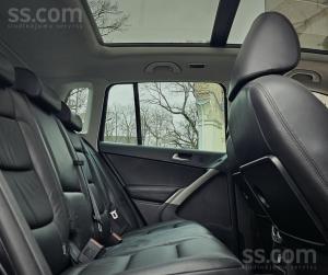 Black Volkswagen Tiguan 2008 in Jelgava, with an engine capacity of 2.00 L and mileage of 247 thousand km for 5990 €, photo 18 on AUTOMOTO.COM.LV