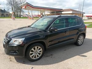 Black Volkswagen Tiguan 2008 in Riga, with an engine capacity of 1.40 L and mileage of 258 thousand km for 4550 €, photo  on AUTOMOTO.COM.LV