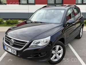 Black Volkswagen Tiguan 2008 in Riga, with an engine capacity of 2.00 L and mileage of 255 thousand km for 6850 €, photo 4 on AUTOMOTO.COM.LV