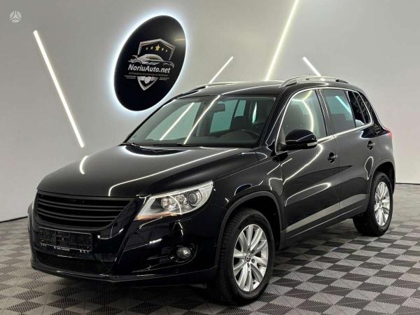 Black Volkswagen Tiguan 2008 in Marijampole, with an engine capacity of 1.97 L and mileage of 188 thousand km for 6750 €, photo 7 on AUTOMOTO.COM.LV