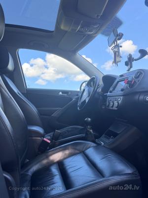 Black Volkswagen Tiguan 2008 in Voru, with an engine capacity of 2.00 L and mileage of 0 thousand km for 3500 €, photo 6 on AUTOMOTO.COM.LV