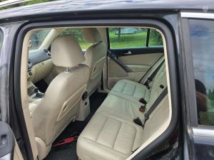 Black Volkswagen Tiguan 2008 in Vilnius, with an engine capacity of 2.00 L and mileage of 250 thousand km for 1800 €, photo 10 on AUTOMOTO.COM.LV