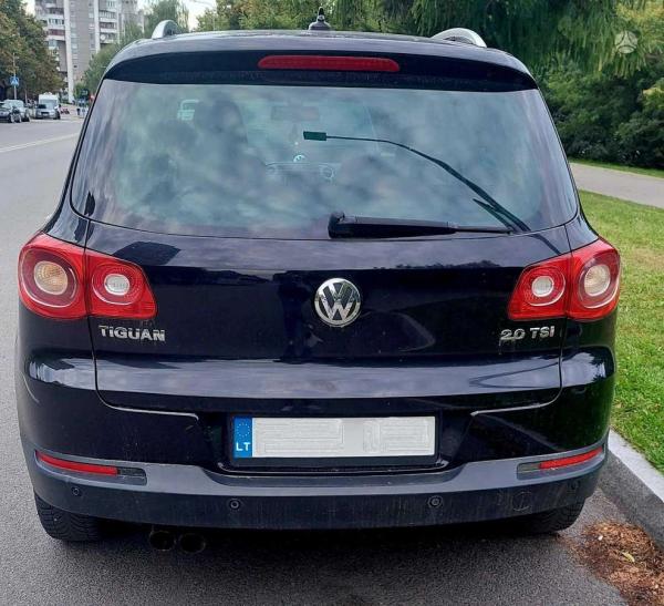 Melns Volkswagen Tiguan 2008 Viļņa, ar dzinēja tilpumu 2.00 L un nobraukumu 200 tūkst. km par 1500 €, foto 6 vietnē AUTOMOTO.COM.LV