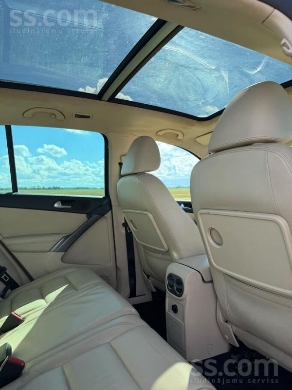 Melns Volkswagen Tiguan 2008 Bauska, ar dzinēja tilpumu 2.00 L un nobraukumu 351 tūkst. km par 4650 €, foto 8 vietnē AUTOMOTO.COM.LV