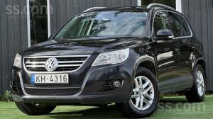 Black Volkswagen Tiguan 2008 in Riga, with an engine capacity of 2.00 L and mileage of 291 thousand km for 4850 €, photo 3 on AUTOMOTO.COM.LV