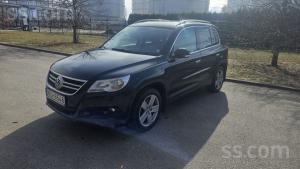 Melns Volkswagen Tiguan 2009 Rīga, ar dzinēja tilpumu 2.00 L un nobraukumu 326 tūkst. km par 5000 €, foto  vietnē AUTOMOTO.COM.LV