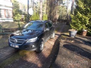 Melns Volkswagen Tiguan 2009 Jūrmala, ar dzinēja tilpumu 2.00 L un nobraukumu 380 tūkst. km par 4000 €, foto  vietnē AUTOMOTO.COM.LV