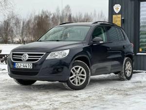 Black Volkswagen Tiguan 2009 in Jelgava, with an engine capacity of 1.40 L and mileage of 175 thousand km for 6690 €, photo  on AUTOMOTO.COM.LV