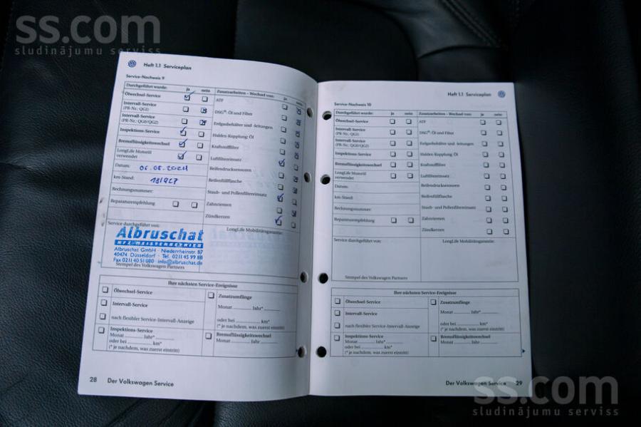 Черный Фольксваген Тигуан 2009 в Елгава, объемом двигателя 2.00 л и пробегом 187 тыс. км за 8500 €, фото 20 на AUTOMOTO.COM.LV