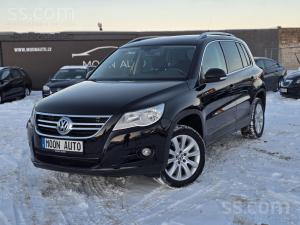 Melns Volkswagen Tiguan 2010 Liepāja, ar dzinēja tilpumu 1.40 L un nobraukumu 0 tūkst. km par 6590 €, foto  vietnē AUTOMOTO.COM.LV