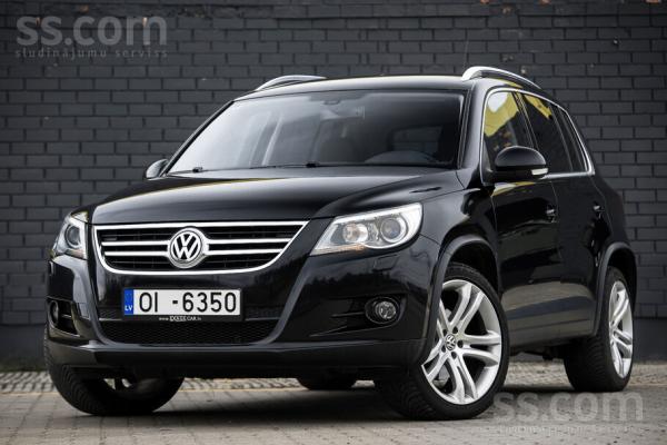 Black Volkswagen Tiguan 2010 in Tukums, with an engine capacity of 2.00 L and mileage of 0 thousand km for 8200 €, photo 1 on AUTOMOTO.COM.LV