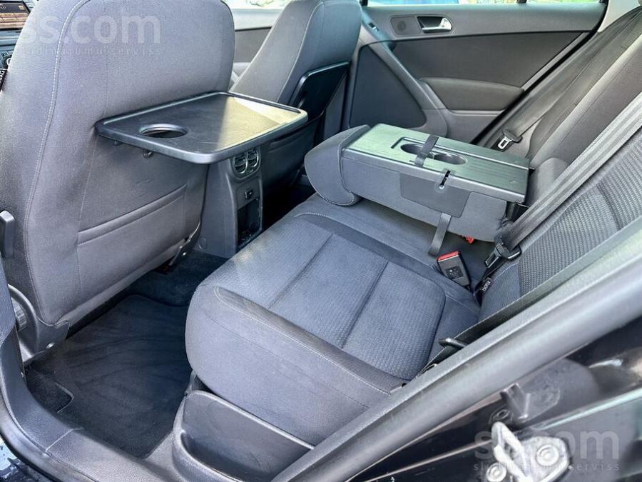 Black Volkswagen Tiguan 2010 in Riga, with an engine capacity of 2.00 L and mileage of 0 thousand km for 6750 €, photo 16 on AUTOMOTO.COM.LV