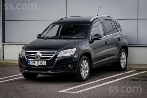 Melns Volkswagen Tiguan 2011 Rīga, ar dzinēja tilpumu 2.00 L un nobraukumu 216 tūkst. km par 7490 €, foto  vietnē AUTOMOTO.COM.LV