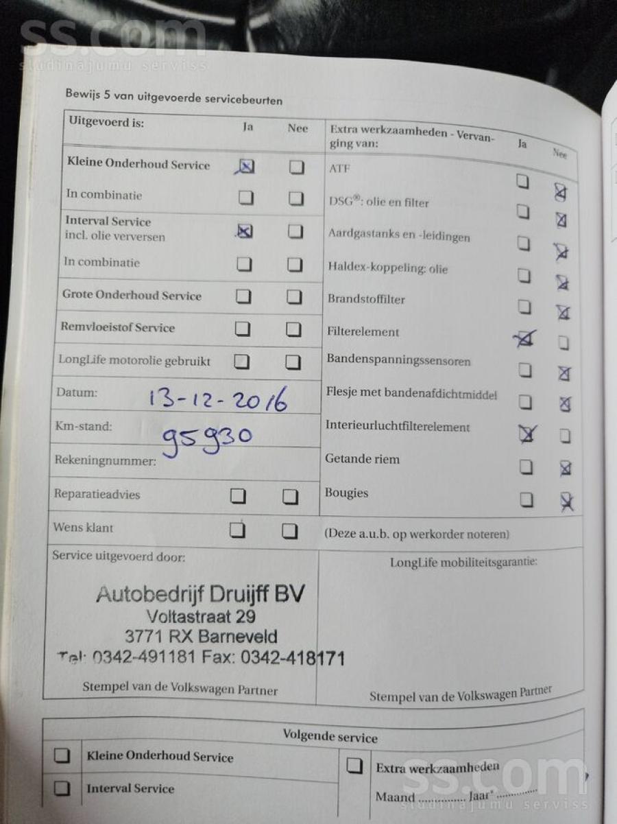 Black Volkswagen Tiguan 2011 in Cesis, with an engine capacity of 1.40 L and mileage of 221 thousand km for 6700 €, photo 22 on AUTOMOTO.COM.LV