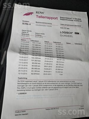 Black Volkswagen Tiguan 2011 in Cesis, with an engine capacity of 1.40 L and mileage of 221 thousand km for 6700 €, photo 27 on AUTOMOTO.COM.LV