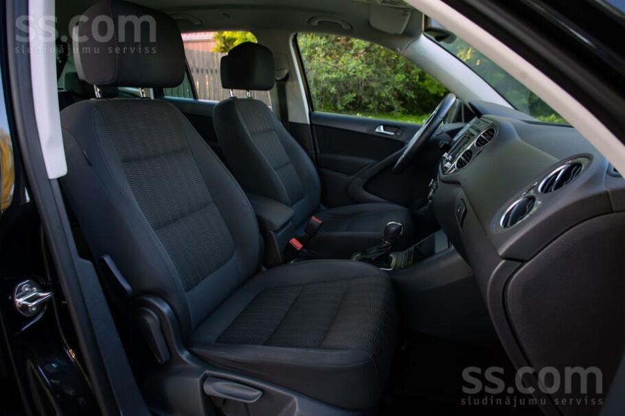 Melns Volkswagen Tiguan 2012 Jelgava, ar dzinēja tilpumu 2.00 L un nobraukumu 259 tūkst. km par 10200 €, foto 9 vietnē AUTOMOTO.COM.LV