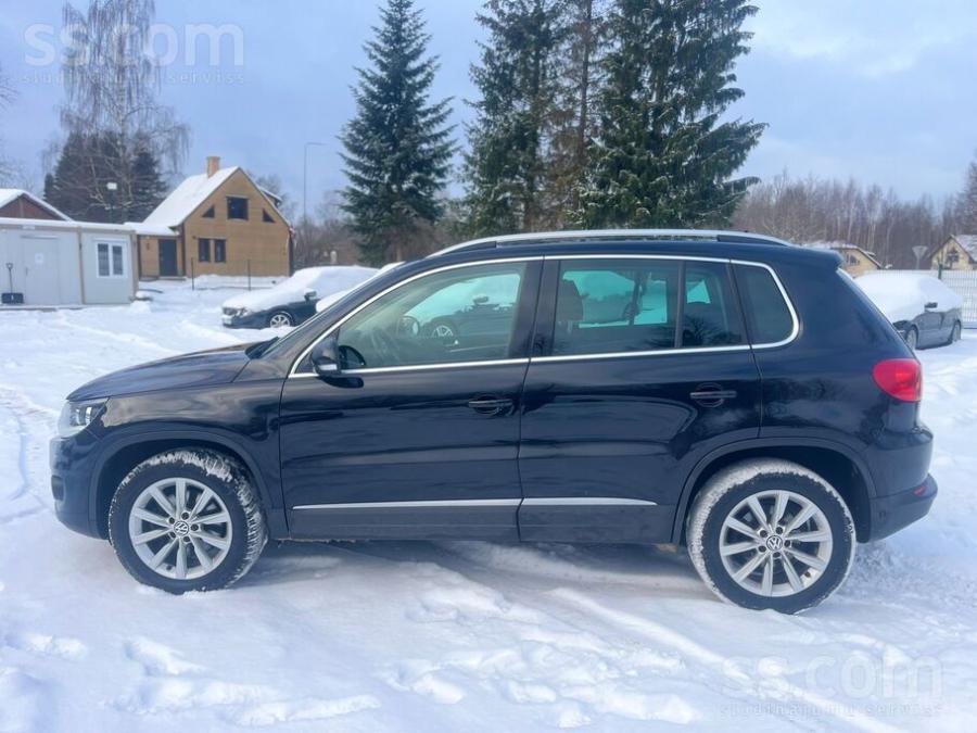 Melns Volkswagen Tiguan 2012 Kuldīga, ar dzinēja tilpumu 2.00 L un nobraukumu 320 tūkst. km par 9390 €, foto 5 vietnē AUTOMOTO.COM.LV