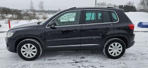 Black Volkswagen Tiguan 2012 in Vilnius, with an engine capacity of 1.97 L and mileage of 314 thousand km for 7000 €, photo 2 on AUTOMOTO.COM.LV