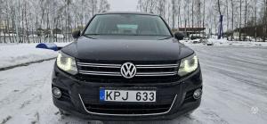 Black Volkswagen Tiguan 2012 in Vilnius, with an engine capacity of 1.97 L and mileage of 314 thousand km for 7000 €, photo 8 on AUTOMOTO.COM.LV
