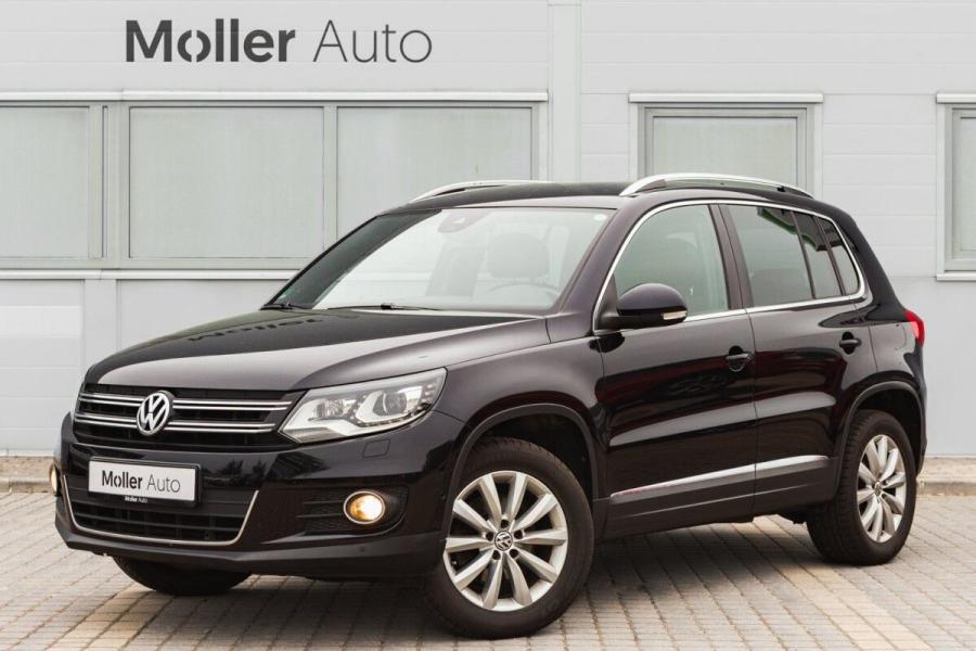 Melns Volkswagen Tiguan 2012 Ventspils, ar dzinēja tilpumu 2.00 L un nobraukumu 162 tūkst. km par 11250 €, foto 1 vietnē AUTOMOTO.COM.LV