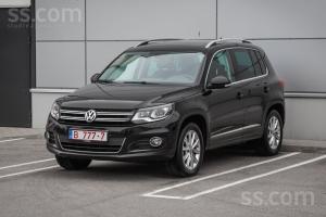 Black Volkswagen Tiguan 2012 in Riga, with an engine capacity of 2.00 L and mileage of 242 thousand km for 9990 €, photo  on AUTOMOTO.COM.LV