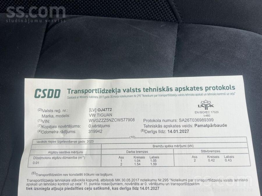 Melns Volkswagen Tiguan 2012 Kuldīga, ar dzinēja tilpumu 2.00 L un nobraukumu 320 tūkst. km par 8490 €, foto 28 vietnē AUTOMOTO.COM.LV