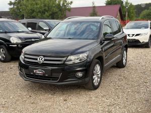 Black Volkswagen Tiguan 2012 in Vilnius, with an engine capacity of 1.97 L and mileage of 243 thousand km for 8500 €, photo  on AUTOMOTO.COM.LV