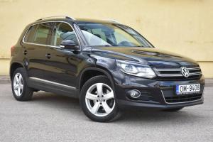 Black Volkswagen Tiguan 2012 in Talsi, with an engine capacity of 1.40 L and mileage of 91 thousand km for 9900 €, photo  on AUTOMOTO.COM.LV