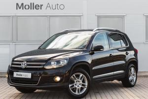 Melns Volkswagen Tiguan 2012 Ventspils, ar dzinēja tilpumu 2.00 L un nobraukumu 268 tūkst. km par 7500 €, foto  vietnē AUTOMOTO.COM.LV