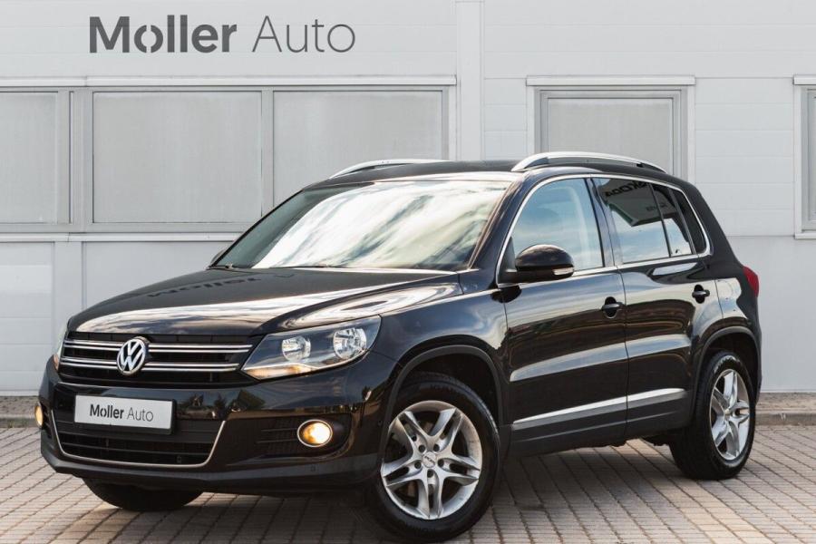 Melns Volkswagen Tiguan 2012 Ventspils, ar dzinēja tilpumu 2.00 L un nobraukumu 268 tūkst. km par 7500 €, foto 1 vietnē AUTOMOTO.COM.LV