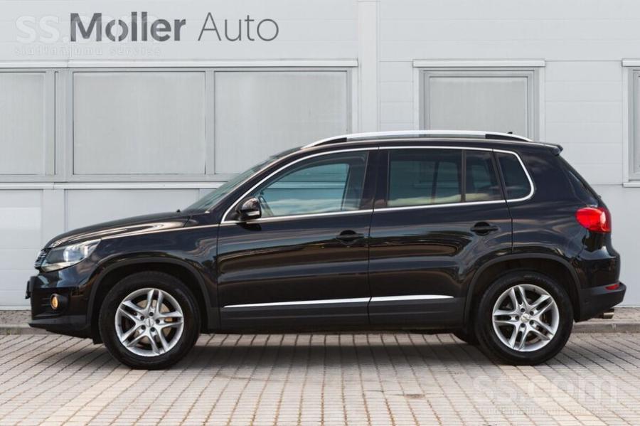 Melns Volkswagen Tiguan 2012 Ventspils, ar dzinēja tilpumu 2.00 L un nobraukumu 268 tūkst. km par 7500 €, foto 3 vietnē AUTOMOTO.COM.LV