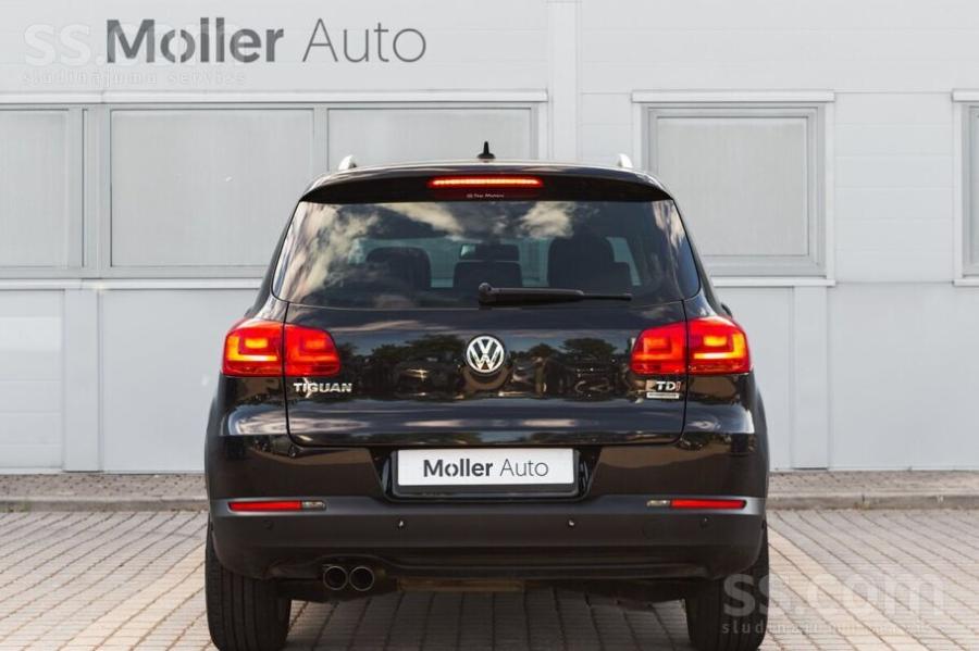 Melns Volkswagen Tiguan 2012 Ventspils, ar dzinēja tilpumu 2.00 L un nobraukumu 268 tūkst. km par 7500 €, foto 5 vietnē AUTOMOTO.COM.LV