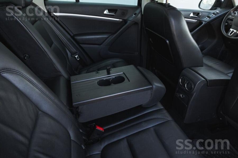 Melns Volkswagen Tiguan 2012 Ventspils, ar dzinēja tilpumu 2.00 L un nobraukumu 268 tūkst. km par 7500 €, foto 31 vietnē AUTOMOTO.COM.LV