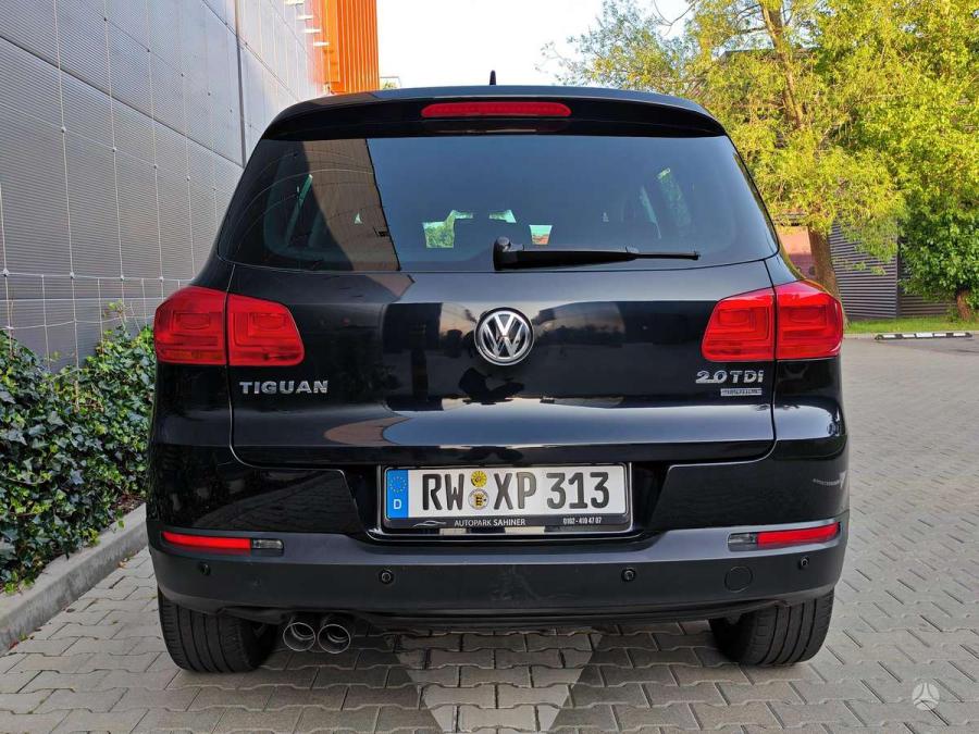 Melns Volkswagen Tiguan 2012 Klaipėda, ar dzinēja tilpumu 1.97 L un nobraukumu 260 tūkst. km par 8950 €, foto 14 vietnē AUTOMOTO.COM.LV