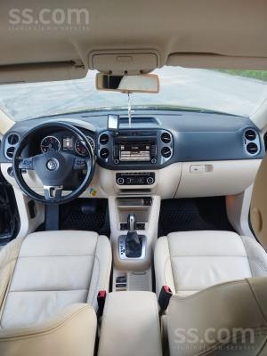 Melns Volkswagen Tiguan 2012 Ogre, ar dzinēja tilpumu 2.00 L un nobraukumu 415 tūkst. km par 5700 €, foto  vietnē AUTOMOTO.COM.LV